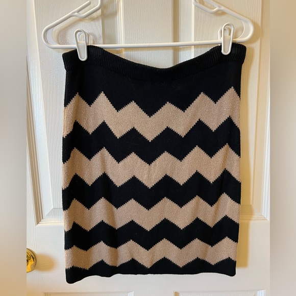 2B Bebe | Skirts | 2b Bebe Knit Chevron Skirt | Poshmark